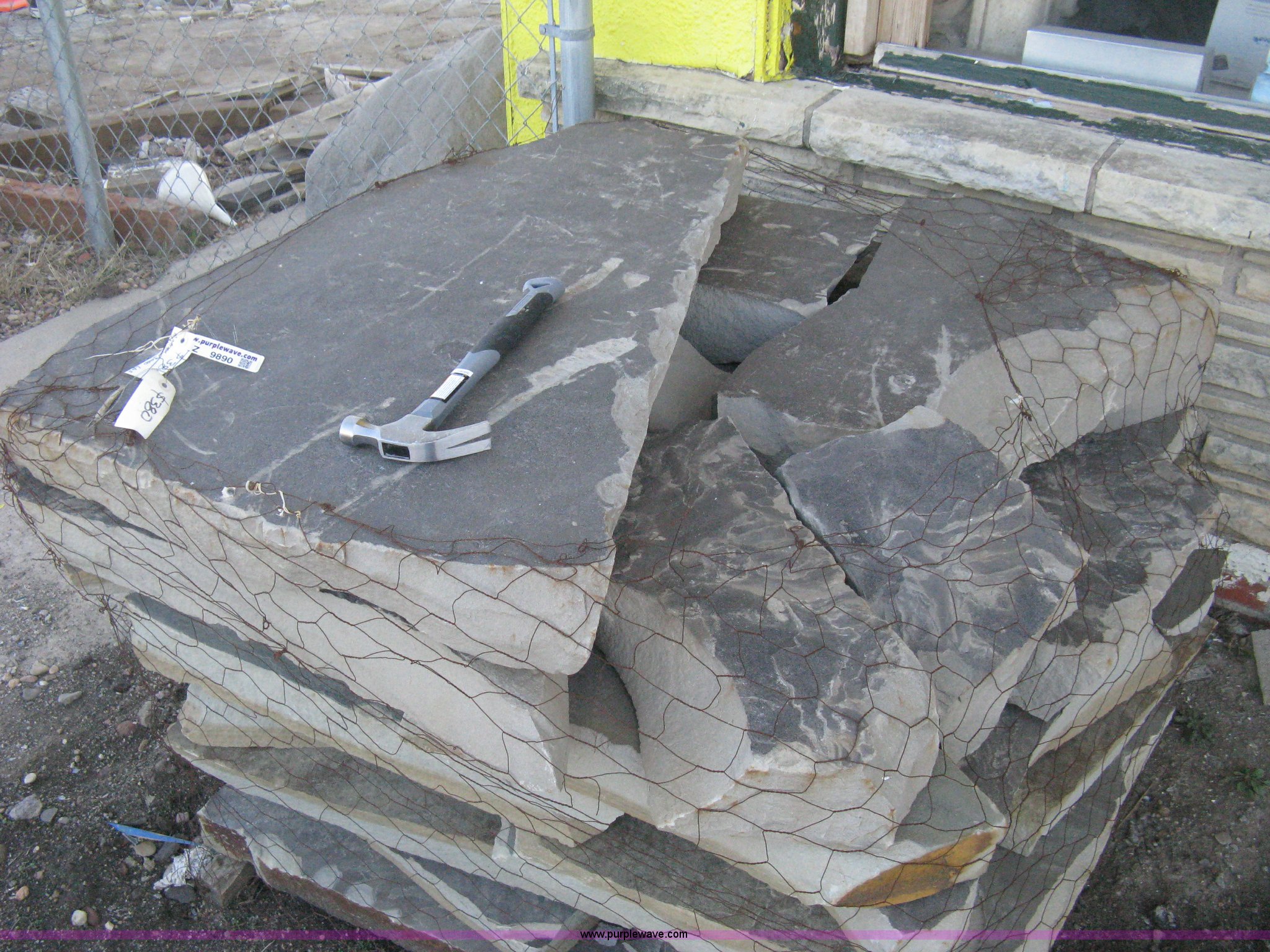 Oklahoma blue flagstone in Wichita, KS | Item Z9890 sold | Purple Wave