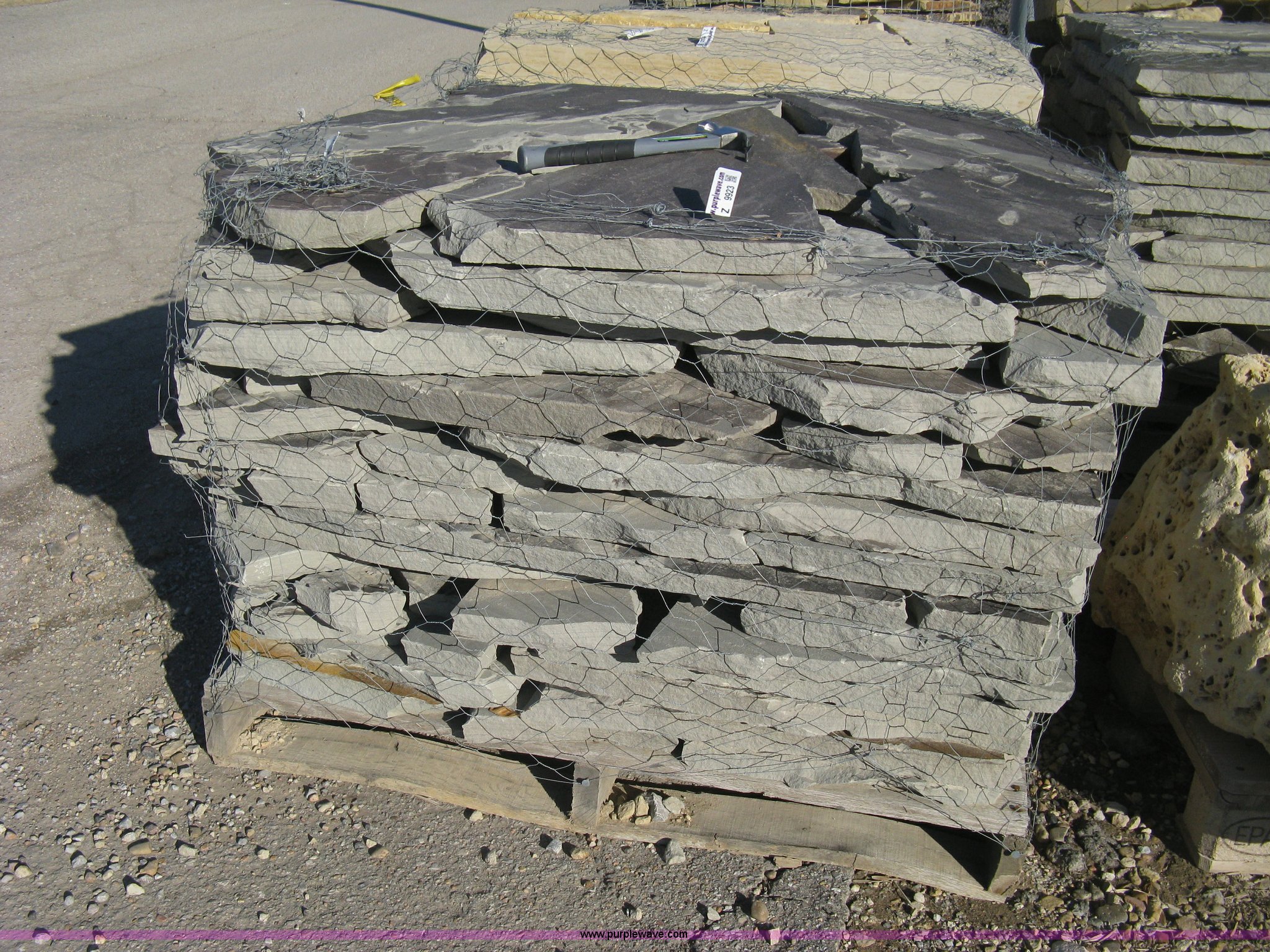 Oklahoma blue flagstone in Wichita, KS | Item Z9923 sold | Purple Wave