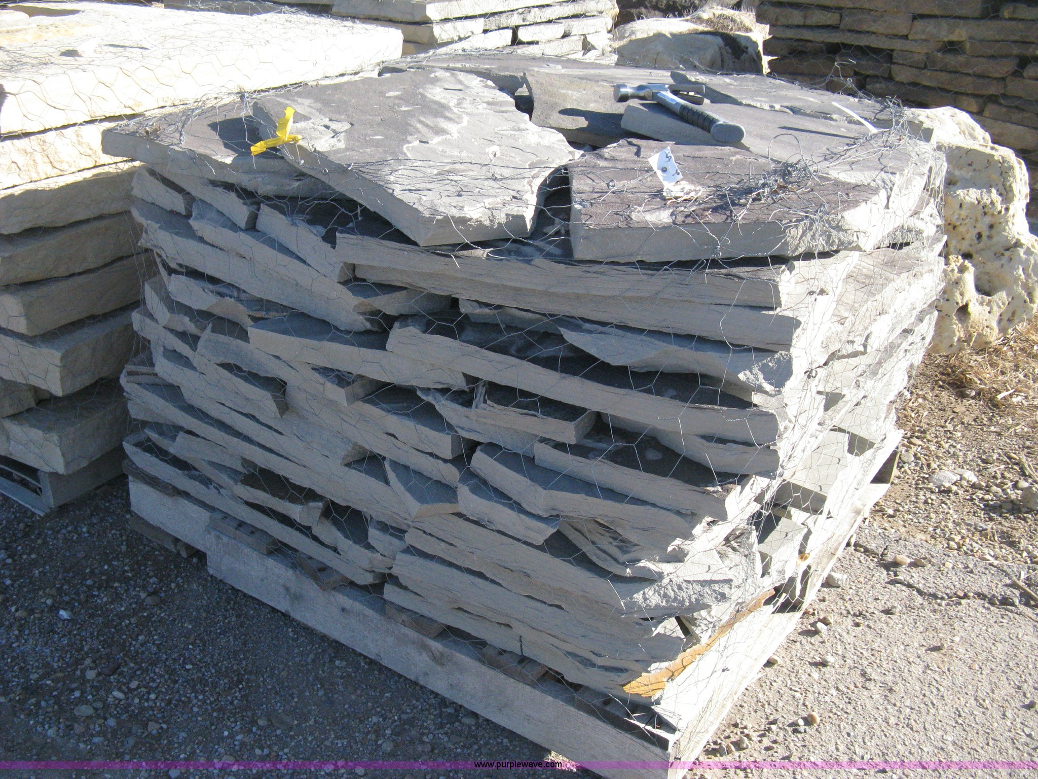 Oklahoma blue flagstone in Wichita, KS | Item Z9923 sold | Purple Wave