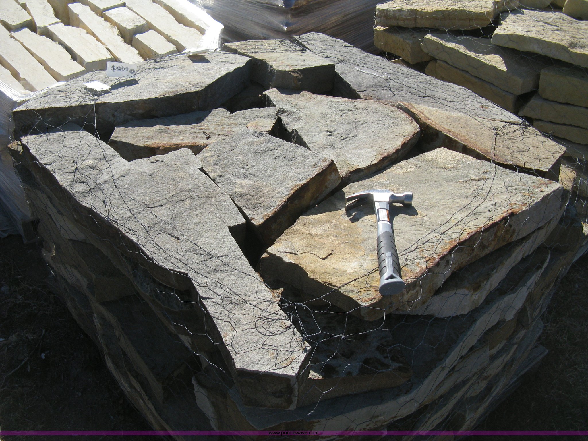 Arkansas rustic gray flagstone in Wichita, KS | Item Z9966 sold ...