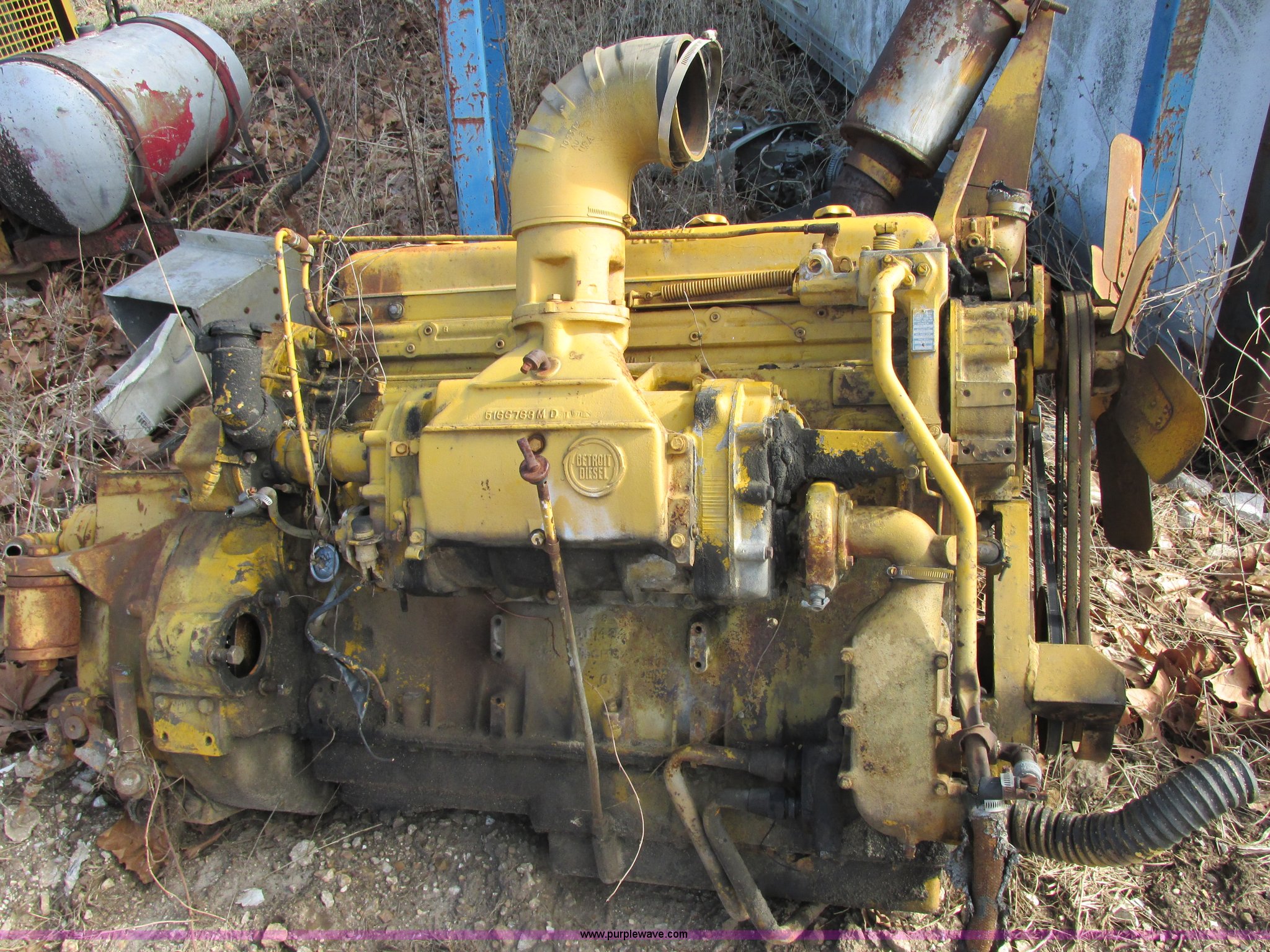 Detroit 238 six cylinder diesel engine in Wright City, MO | Item AB9495 ...