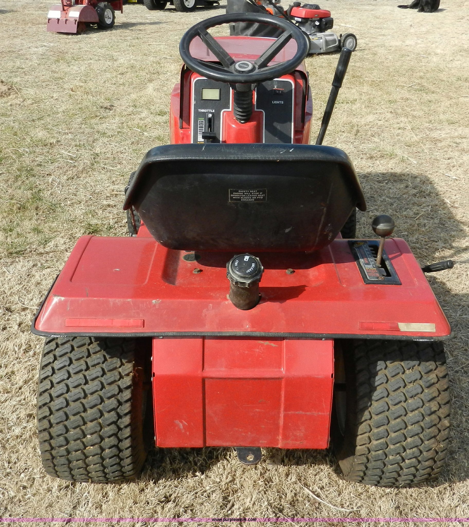 Wizard lawn tractor in Abilene, KS | Item AB9771 sold | Purple Wave