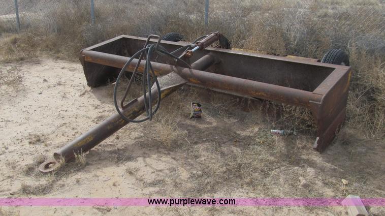 10' pull behind box scraper in Roswell, NM | Item G5599 sold | Purple Wave