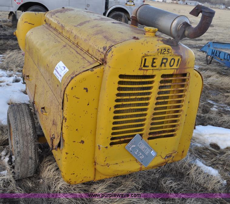 Leroi 125 Airmaster air compressor in Ft. Pierre, SD | Item C3364 sold ...