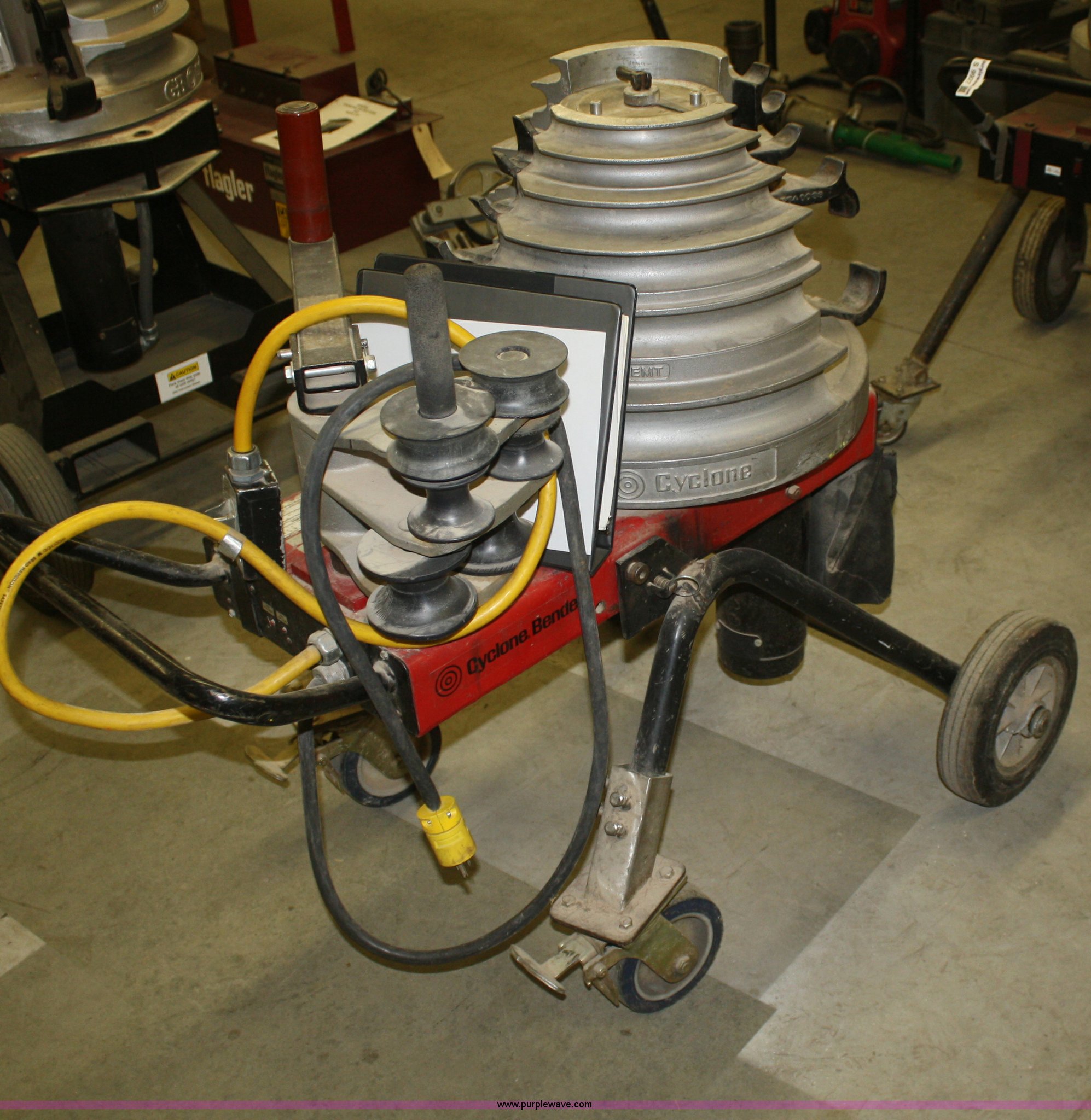 Gardner Cyclone conduit bender in Rossville, KS | Item S9926 sold ...