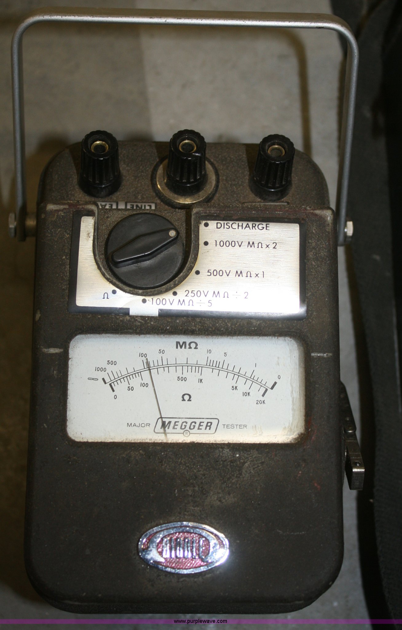 Biddle Megger testing instrument in Rossville, KS | Item S9951 sold ...