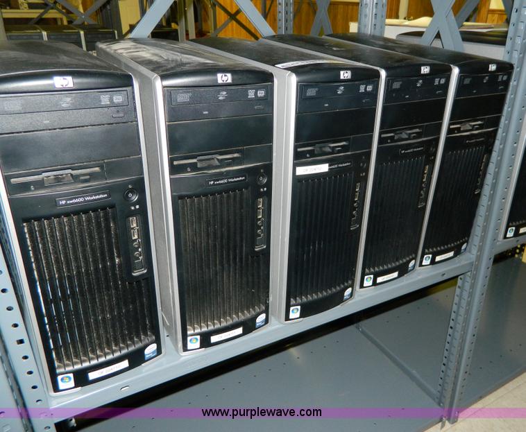 (5) 2008 HP XW6600 CPU in Salina, KS | Item W9184 sold | Purple Wave