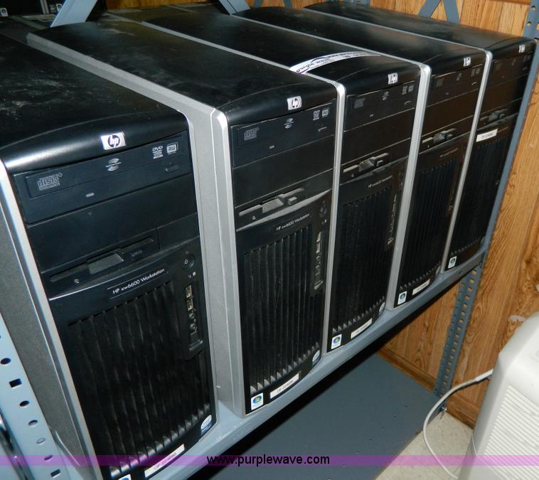 (5) 2008 HP XW6600 CPU in Salina, KS | Item W9187 sold | Purple Wave