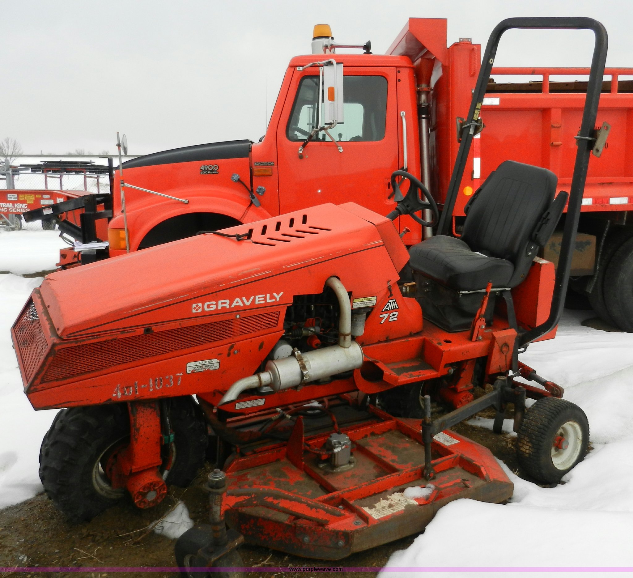 1997 DewEze ATM72 slope mower in Topeka, KS | Item A3999 sold | Purple Wave