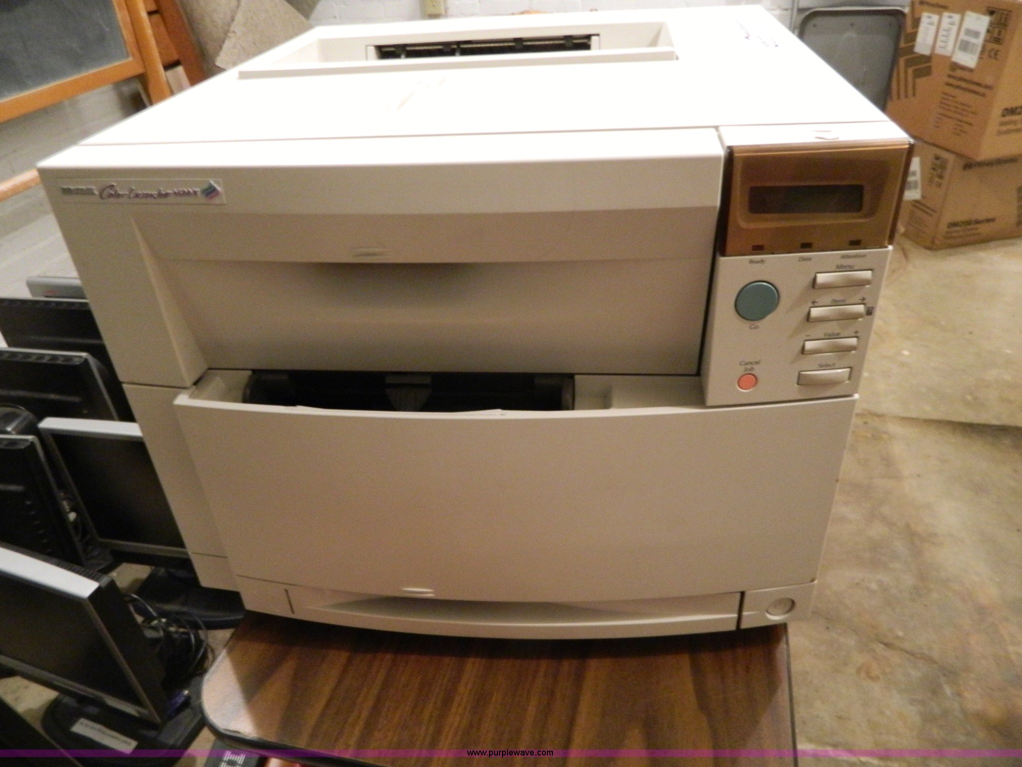 HP Laserjet 4500N printer in Norton, KS | Item W9240 sold | Purple Wave