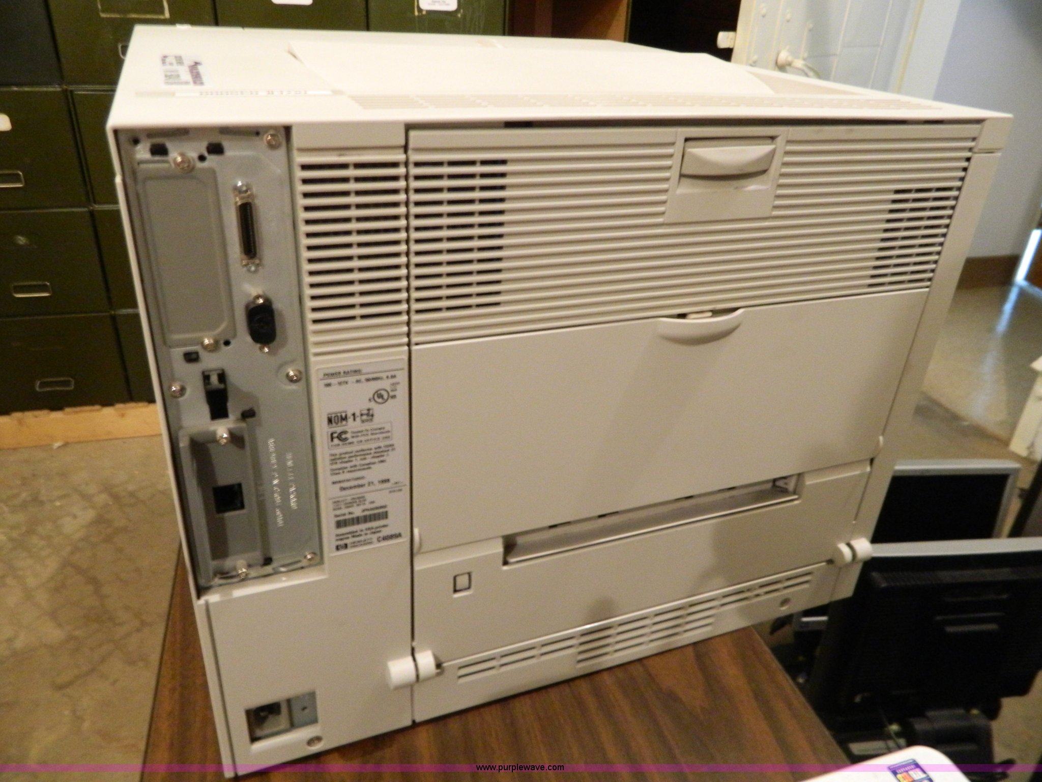 HP Laserjet 4500N printer in Norton, KS | Item W9240 sold | Purple Wave