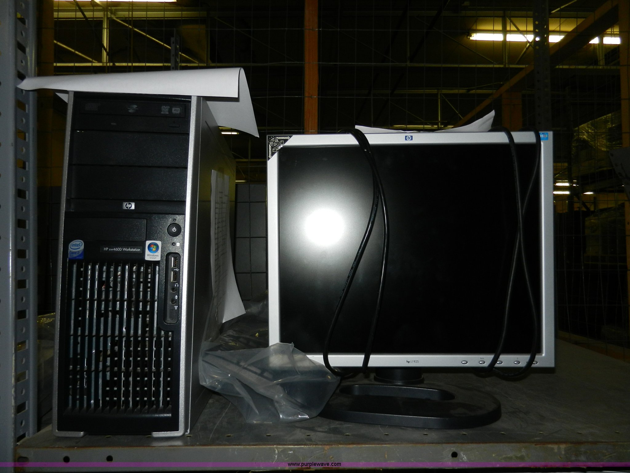 HP L1925 19" flat screen monitor in Topeka, KS | Item X9720 sold ...