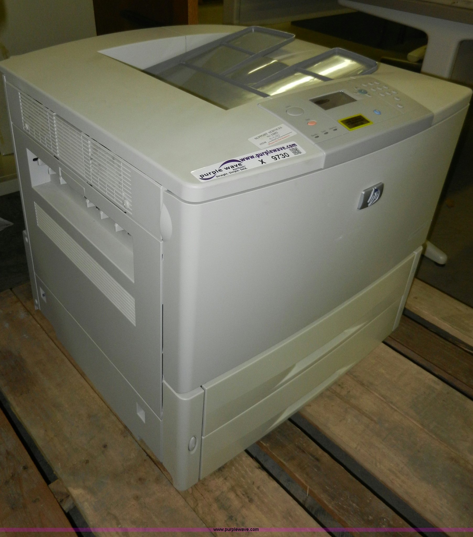 2006 HP Laserjet 9050N printer in Topeka, KS | Item X9730 sold | Purple ...