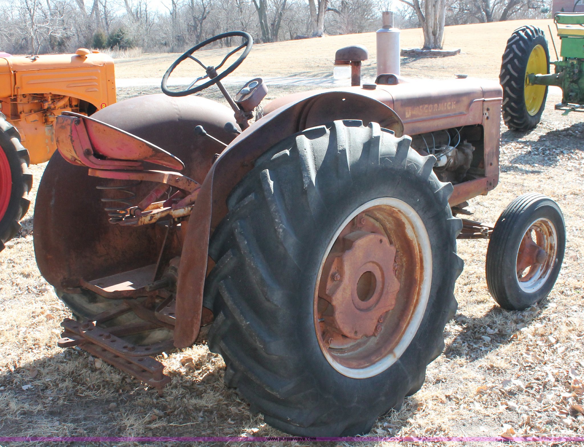 1950 International Harvester McCormick-Deering W-4 tractor in Buhler ...