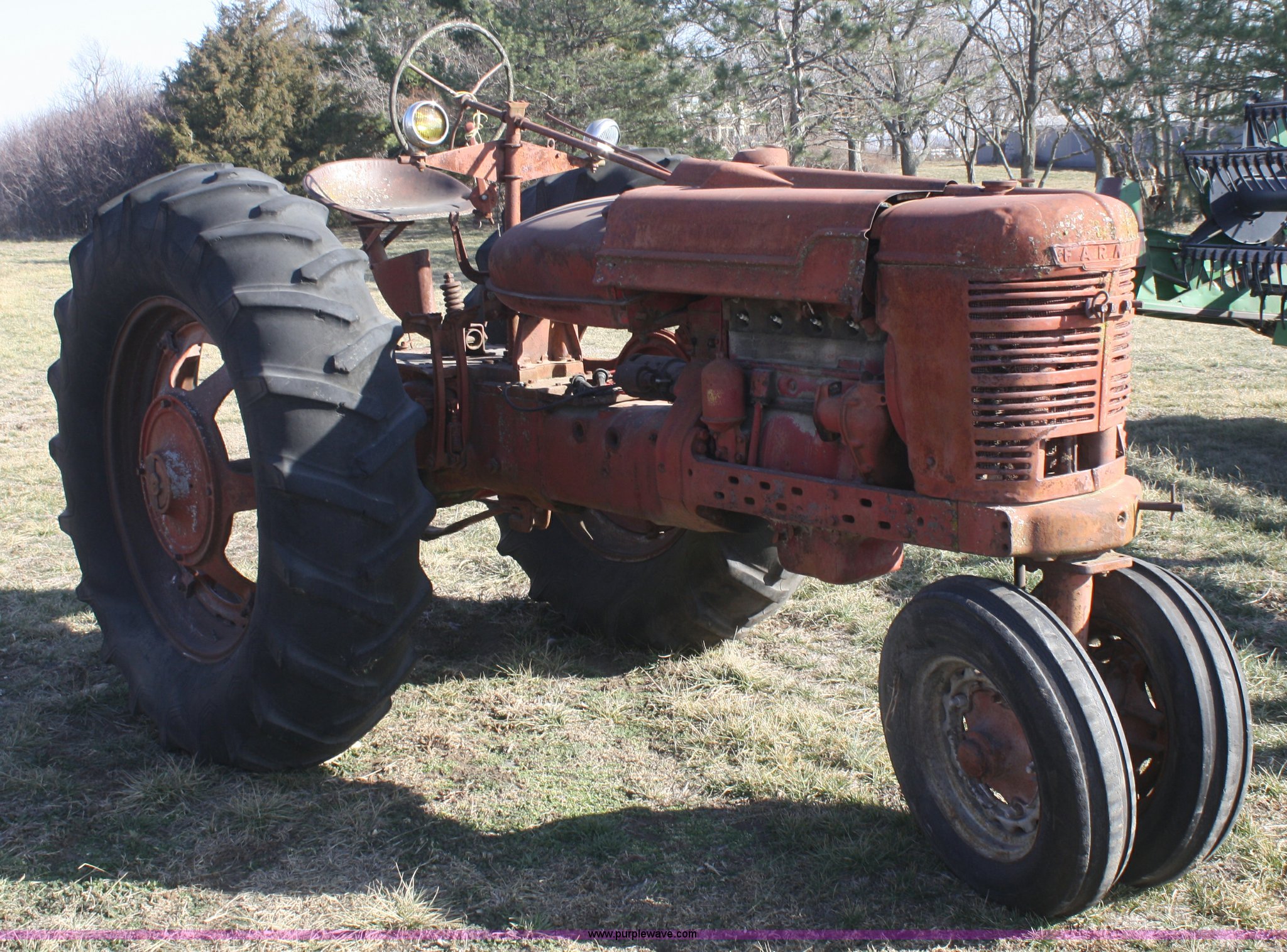 1943 Farmall H tractor in Baldwin City, KS | Item F2820 sold | Purple Wave