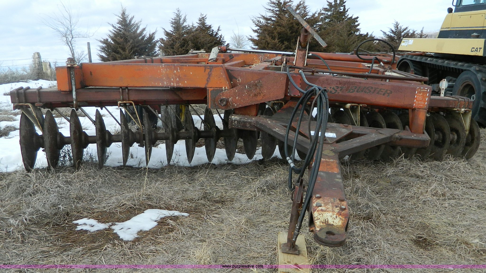CrustBuster 16' offset disc in Luray, KS | Item G7741 sold | Purple Wave