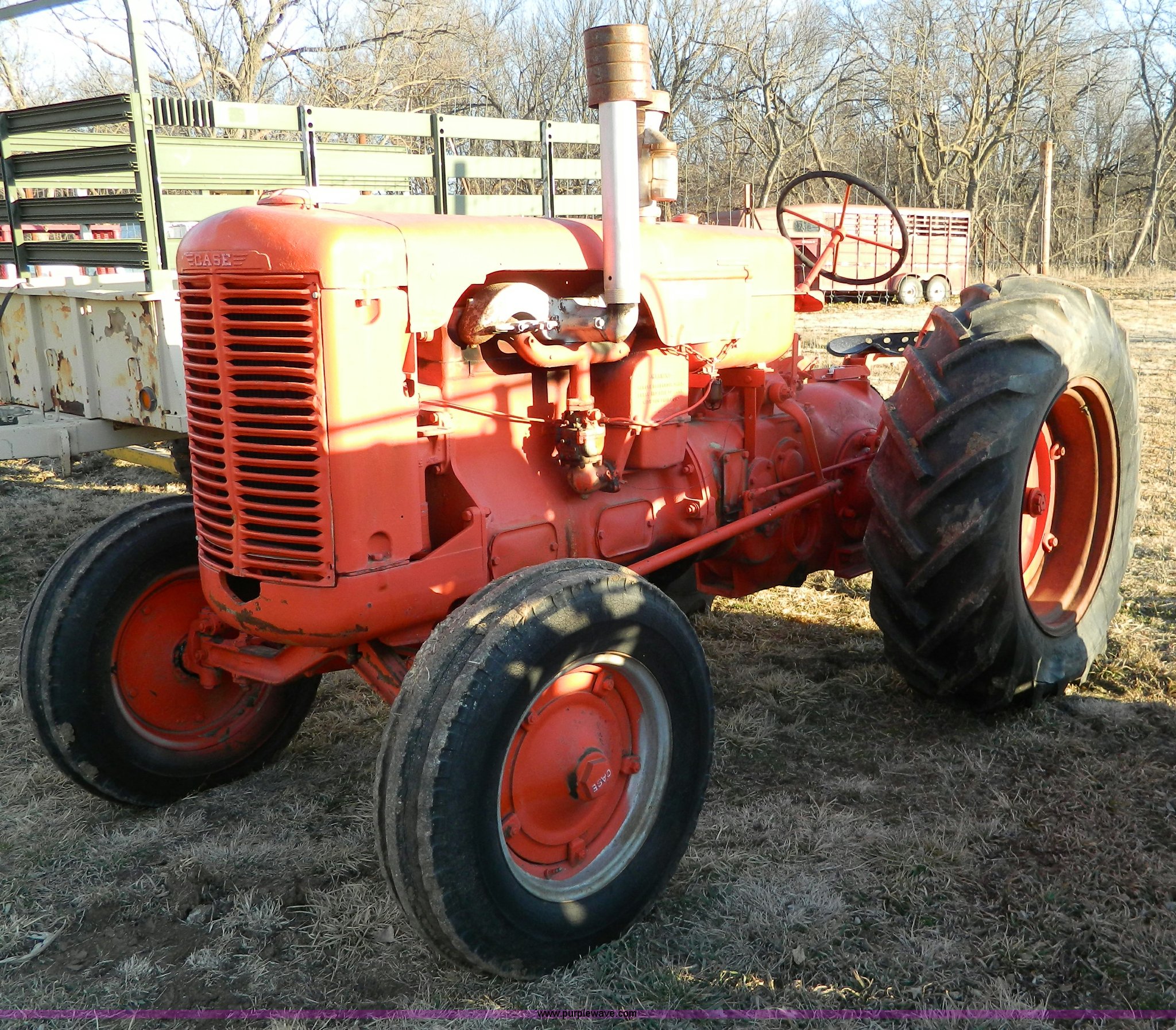 1948 Case LA tractor in Miltonvale, KS | Item S9246 sold | Purple Wave