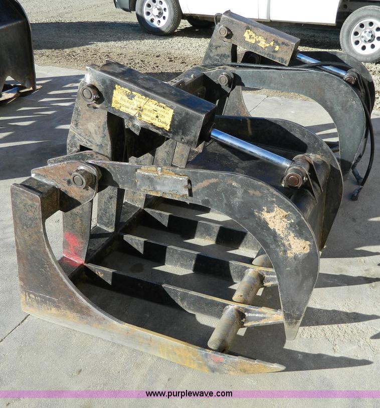 Skid steer grapple fork attachment in Phillipsburg, KS | Item Y9048 ...