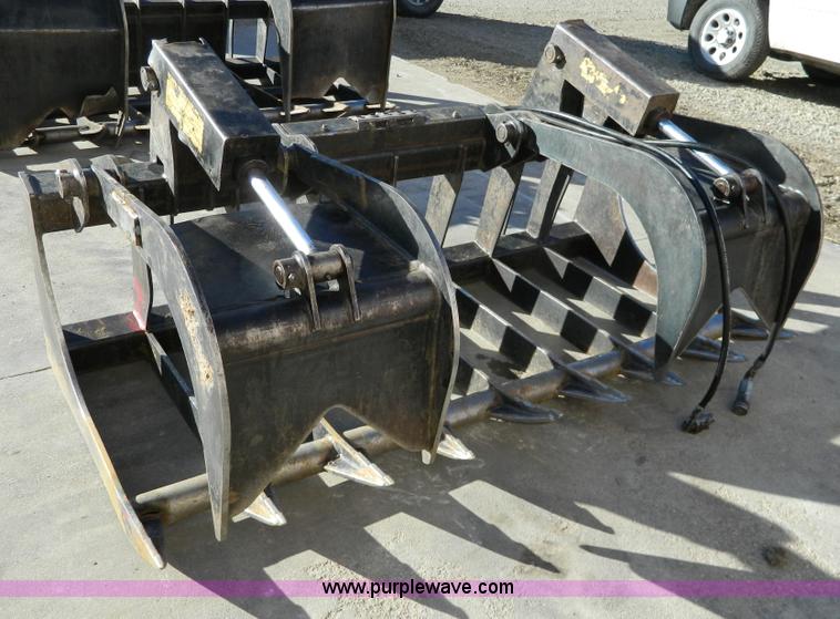 Skid steer grapple fork attachment in Phillipsburg, KS | Item Y9048 ...