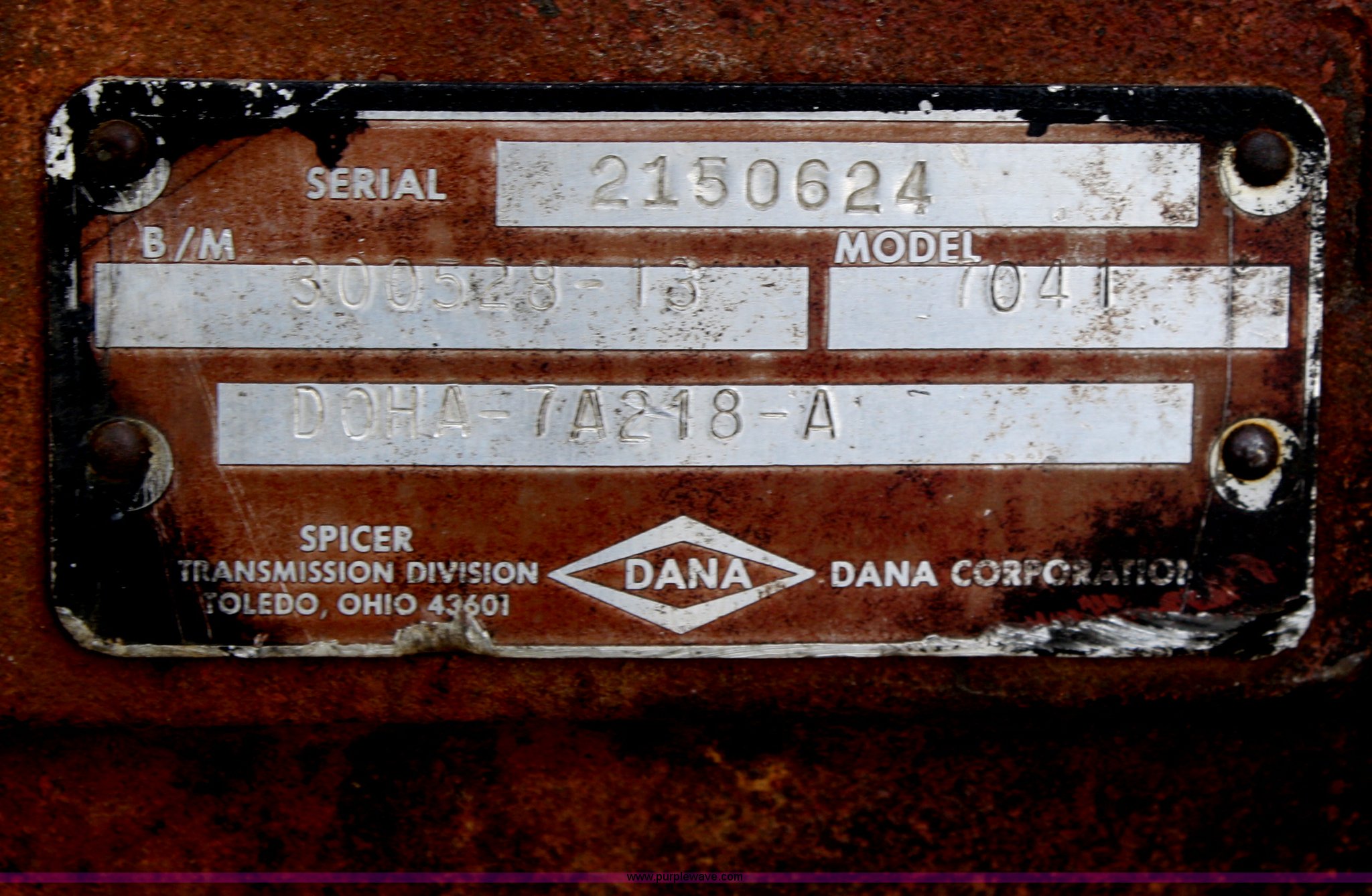 Spicer four speed auxiliary transmission in Topeka, KS | Item V9585 ...