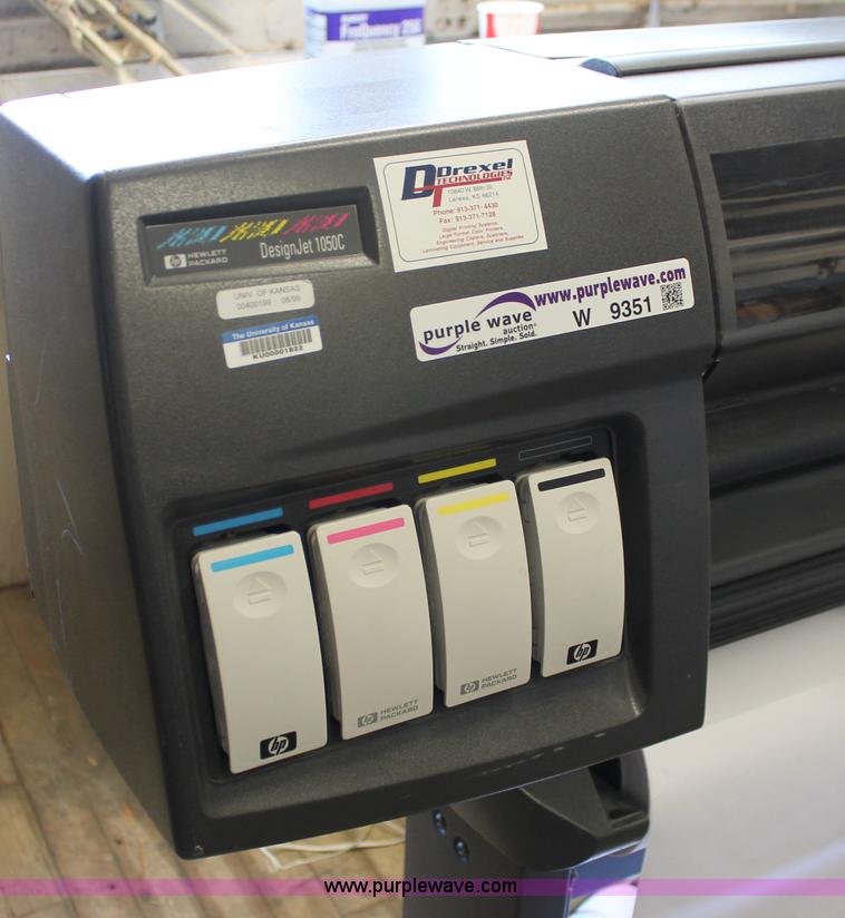 HP Designjet 1050C large format printer in Lawrence, KS | Item W9351 ...