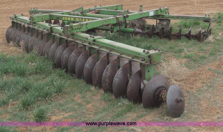 John Deere 425 offset disk plow in Bushland, TX | Item G5673 sold ...