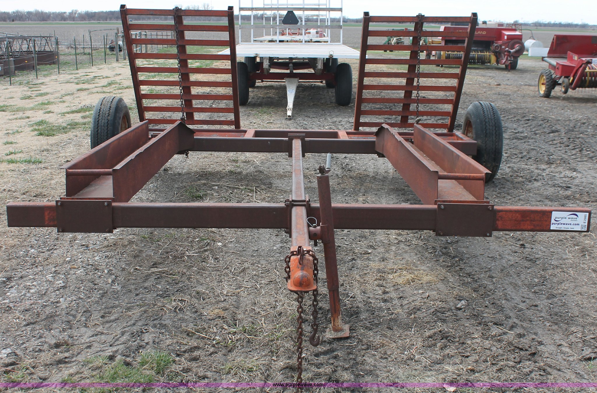Donahue SC2 12' swather trailer in Lindsborg, KS | Item E2985 sold ...