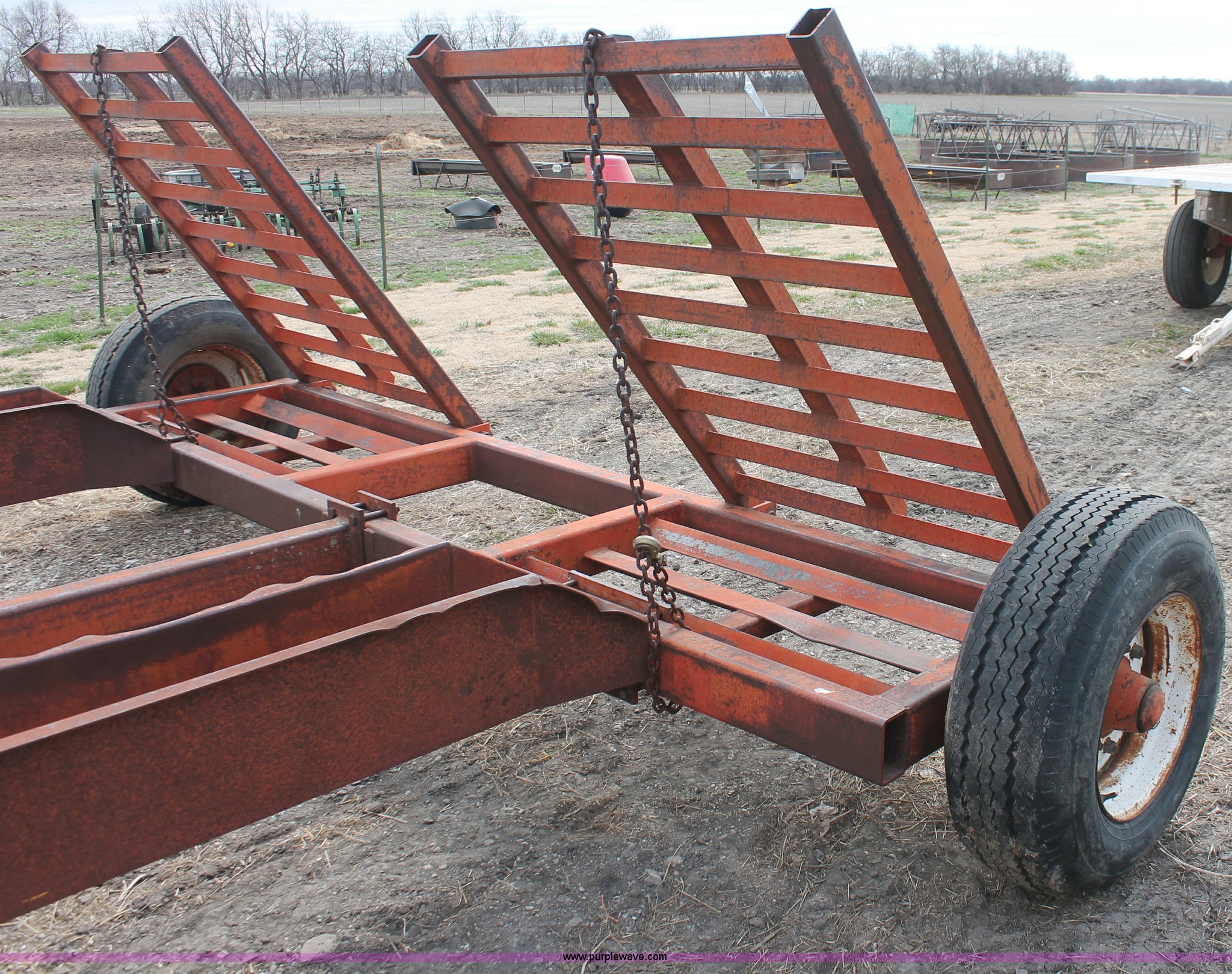 Donahue SC2 12' swather trailer in Lindsborg, KS | Item E2985 sold ...