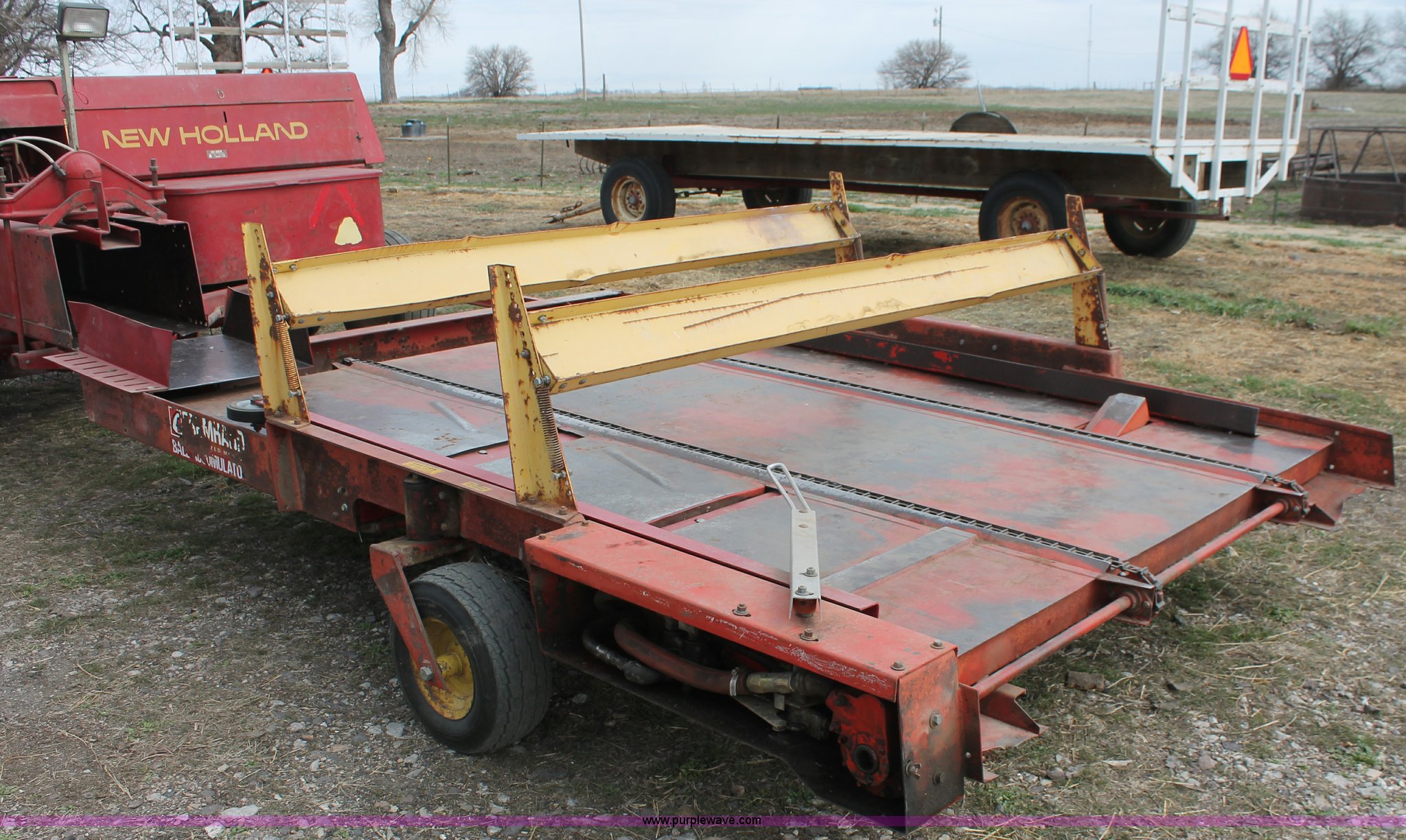 Farmhand square bale accumulator in Lindsborg, KS | Item E2992 sold ...