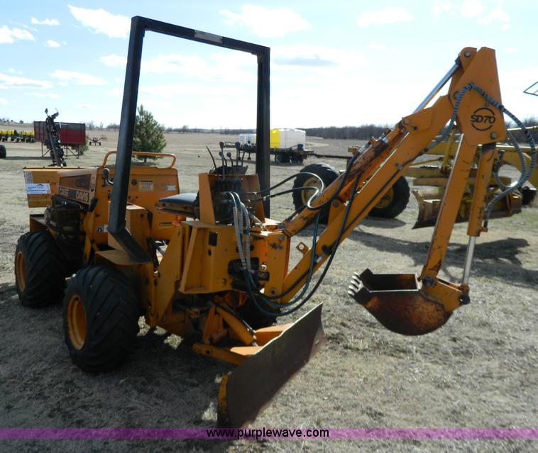 Case Davis trencher in Wilson, KS | Item G7797 sold | Purple Wave