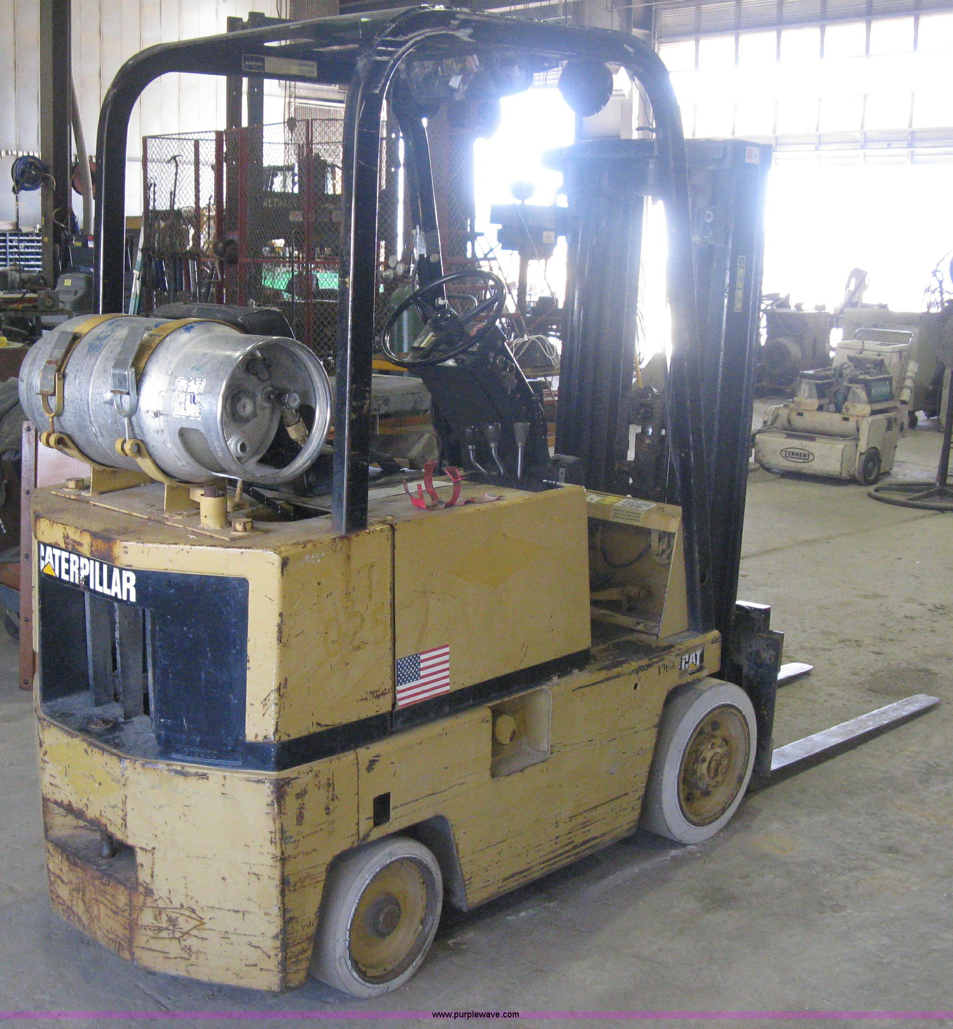 Caterpillar T30D forklift in Wichita, KS | Item E3209 sold | Purple Wave