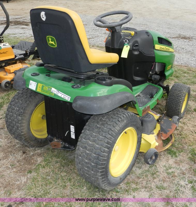 John Deere LA130 lawn mower in Abilene, KS | Item X9615 sold | Purple Wave