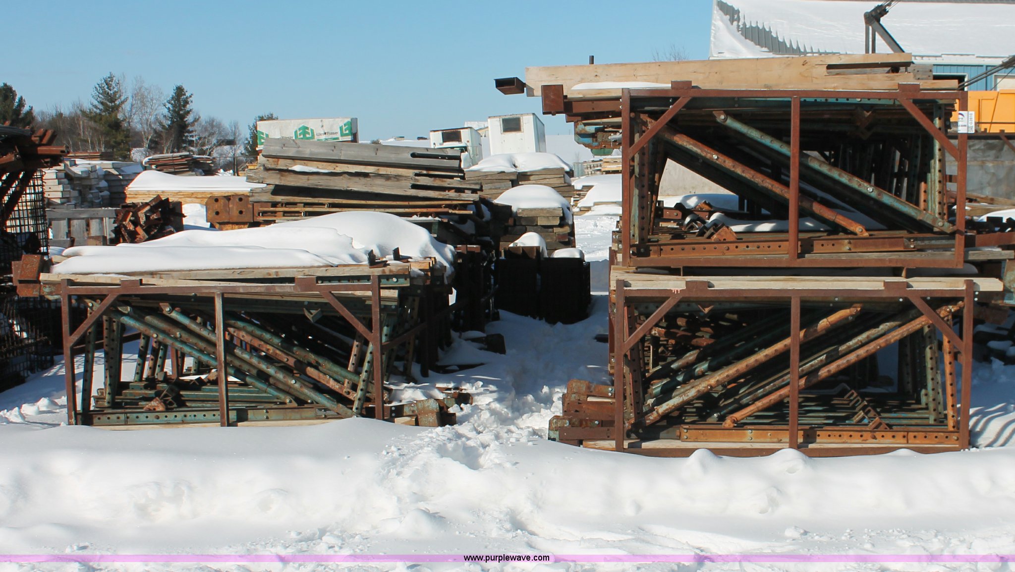 C49 beam bridge overhang brackets in Neillsville, WI | Item G2810 sold ...