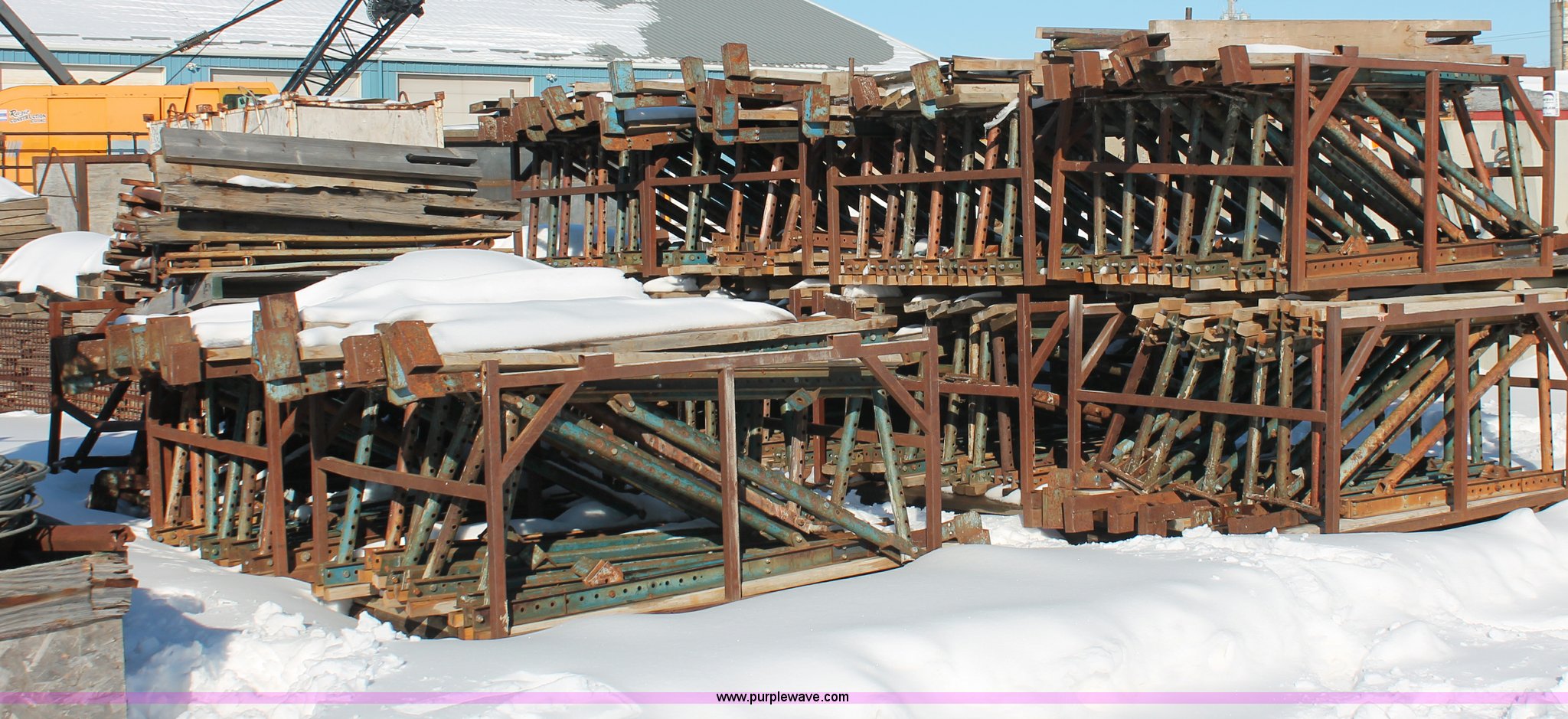 C49 beam bridge overhang brackets in Neillsville, WI | Item G2810 sold ...