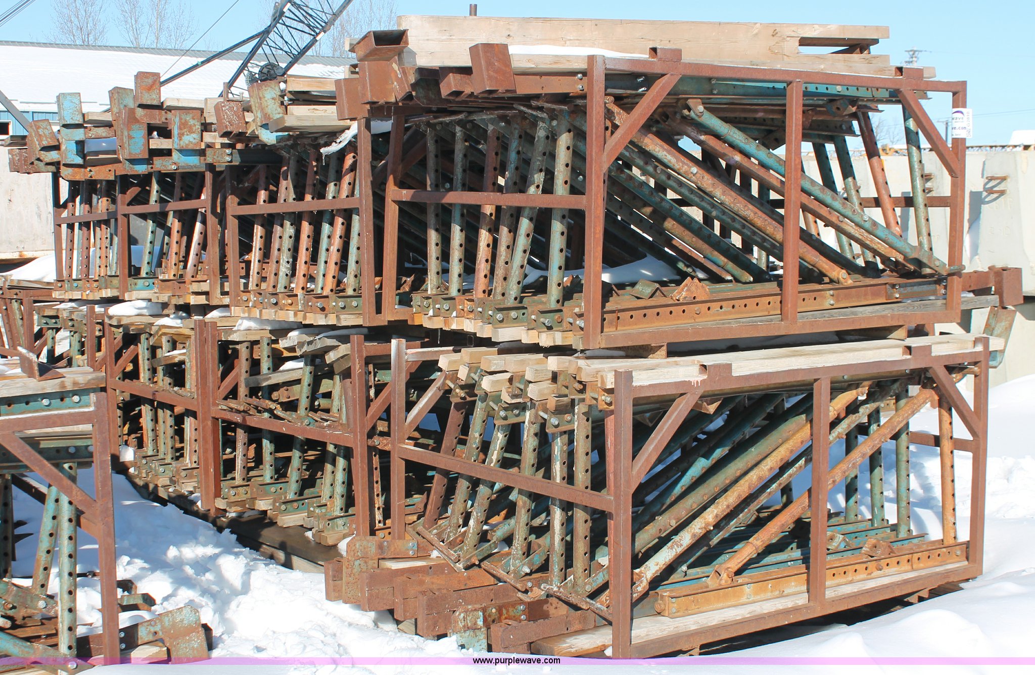 C49 beam bridge overhang brackets in Neillsville, WI | Item G2810 sold ...