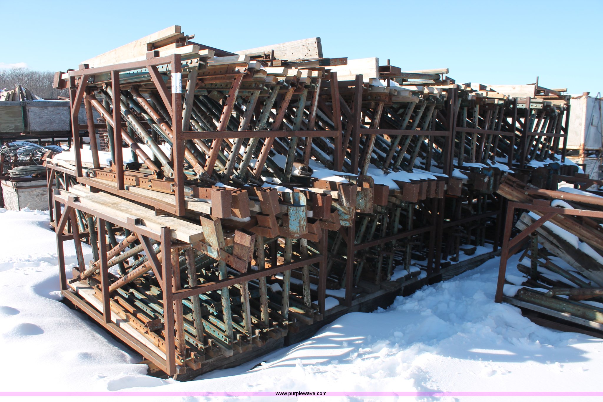 C49 beam bridge overhang brackets in Neillsville, WI | Item G2810 sold ...