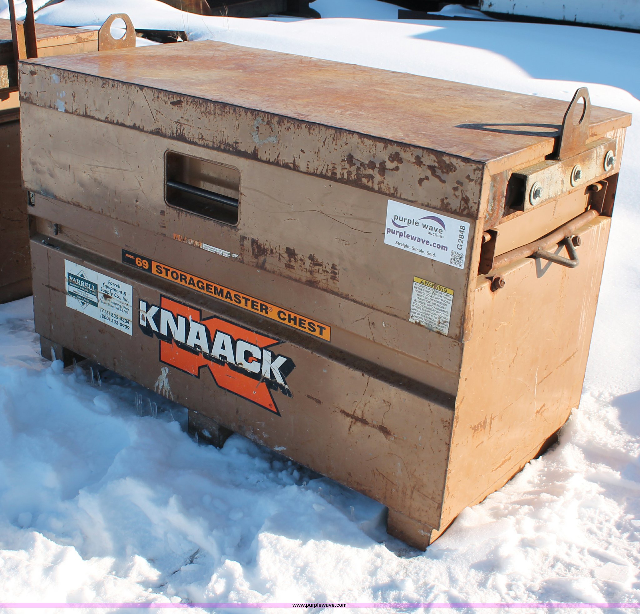 Knaack 69 Storagemaster chest in Neillsville, WI | Item G2848 sold ...