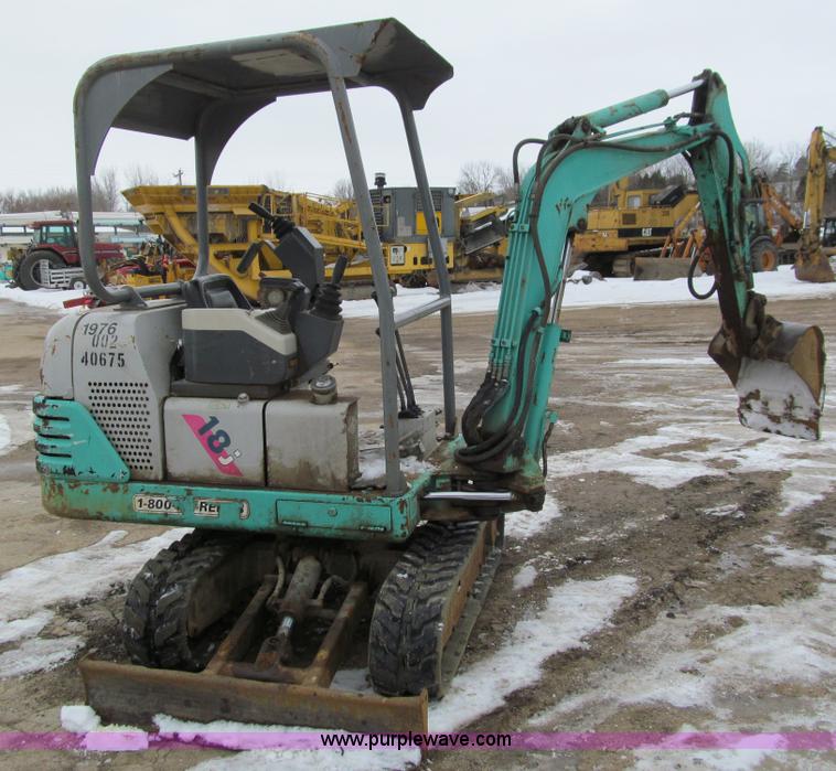 1998 IHI 18J mini excavator in Rochester , MN | Item I9818 sold | Purple Wave