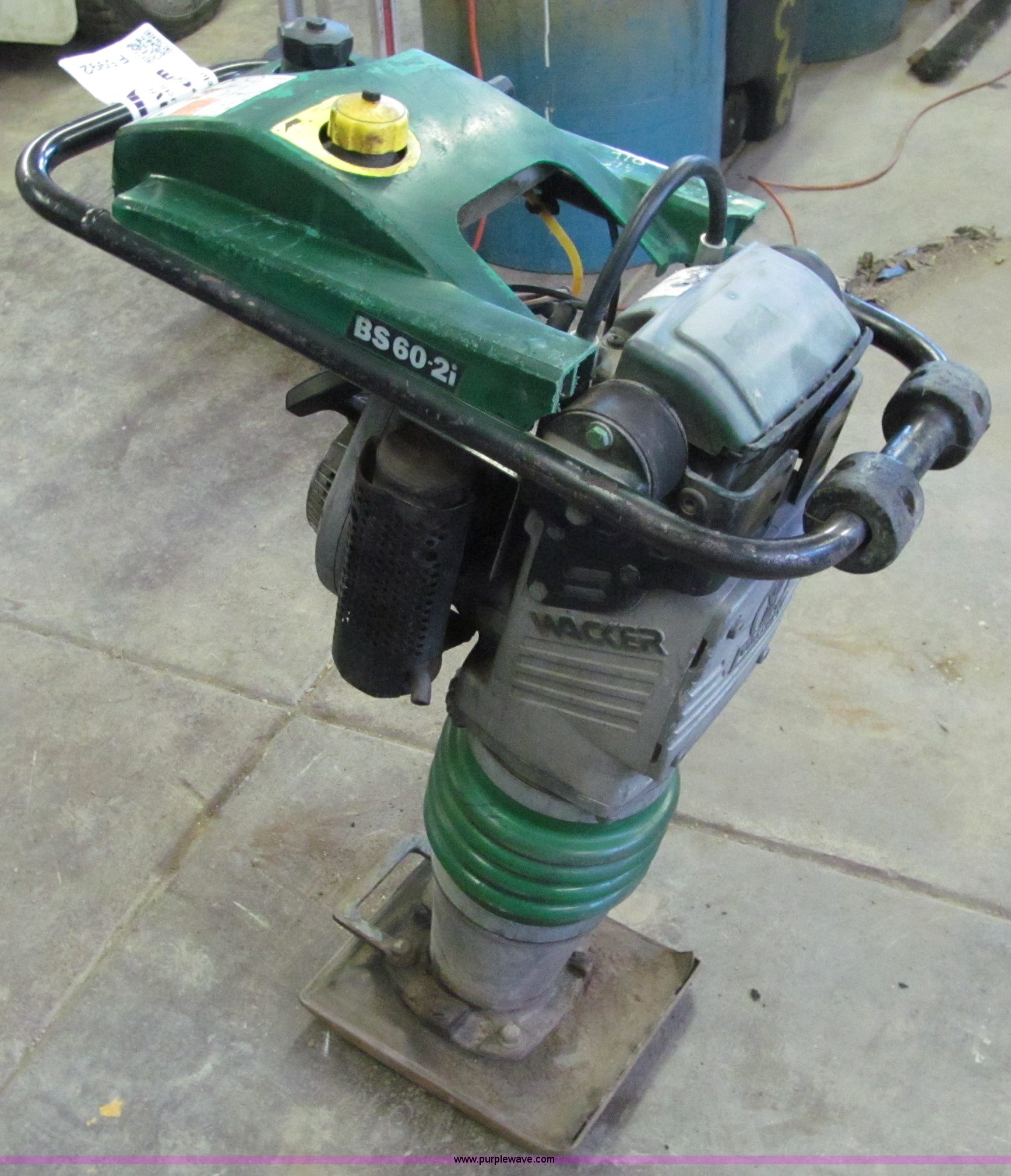 Wacker BS60-21 jumping jack in Rochester, MN | Item F5992 sold | Purple Wave