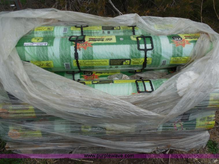 (8) John Deere bale bind net wrap rolls in Lyons, KS | Item AG9863 sold ...