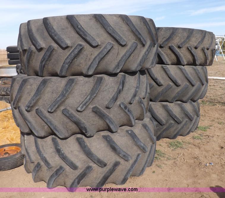 (6) Goodyear DT820 710/70R38 tires in Copeland, KS | Item F6473 sold ...