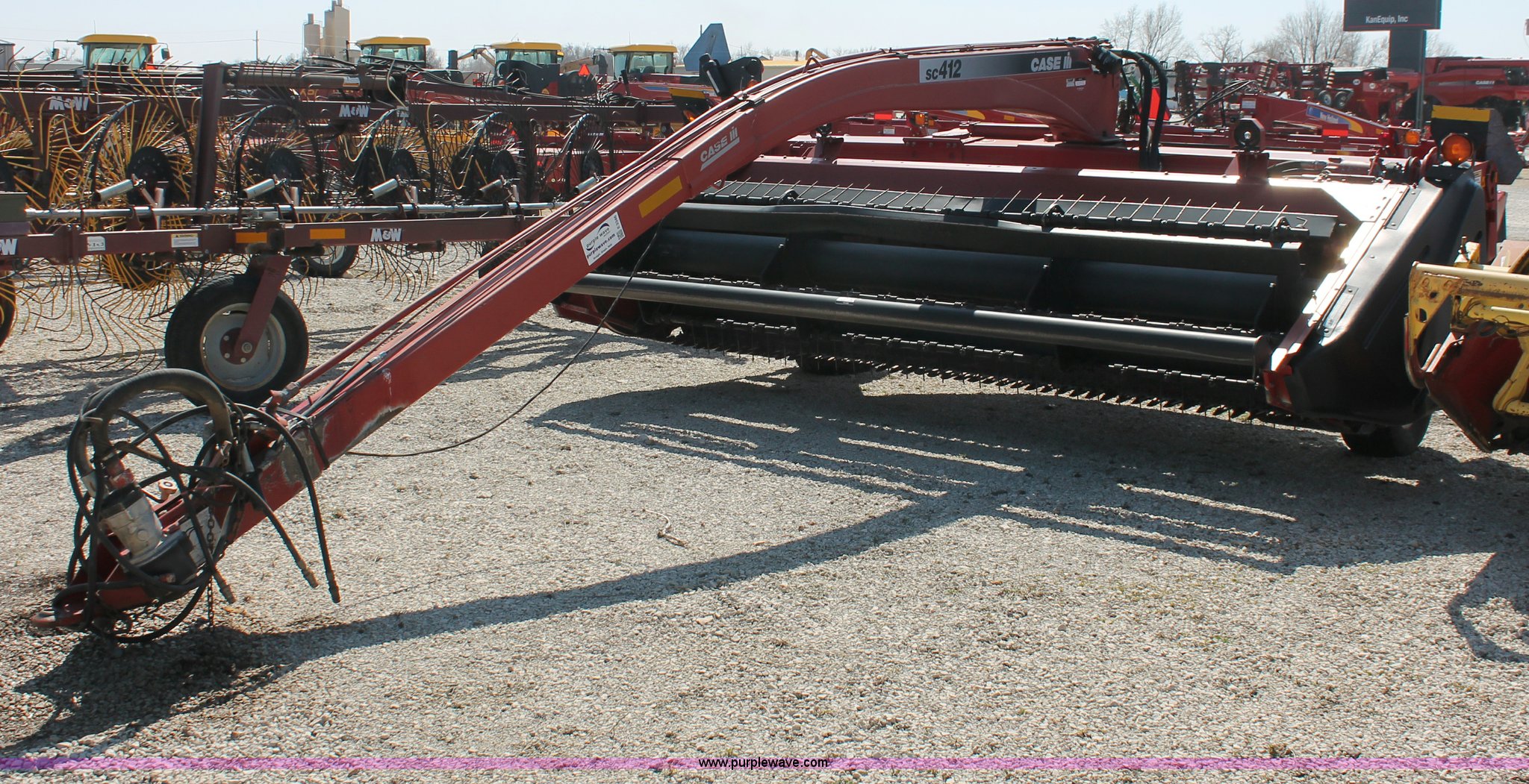 2000 Case IH SC412 swather in Wamego, KS | Item E3346 sold | Purple Wave