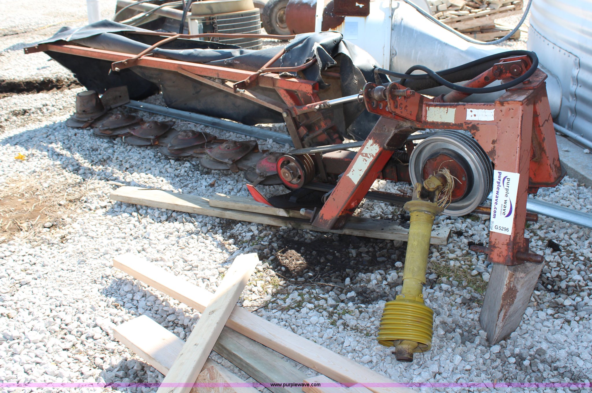 Fella SM240 disk mower in Sabetha, KS | Item G5296 sold | Purple Wave