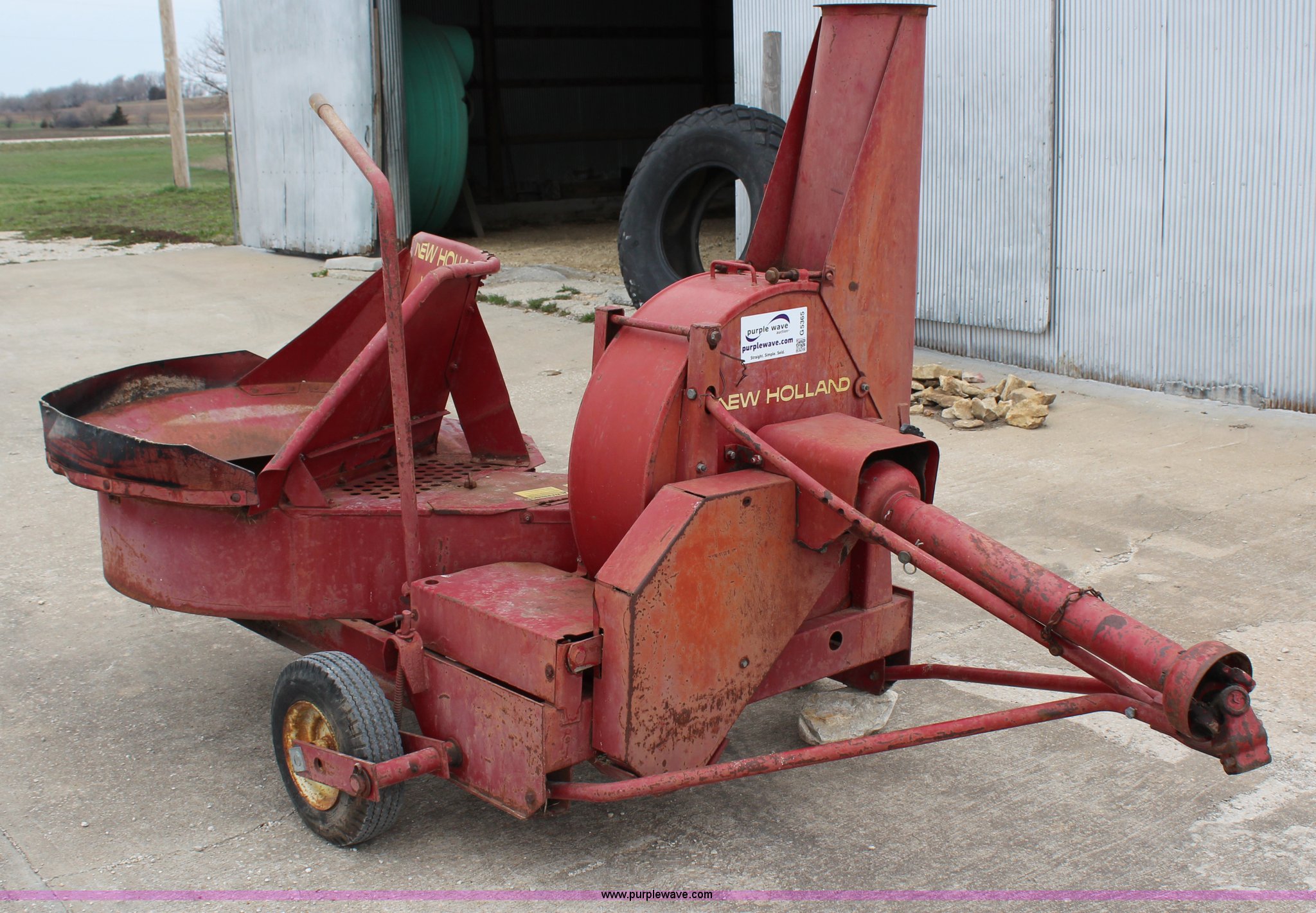 New Holland 30 whirl-a-feed silage blower in Overbrook, KS | Item G5365 ...