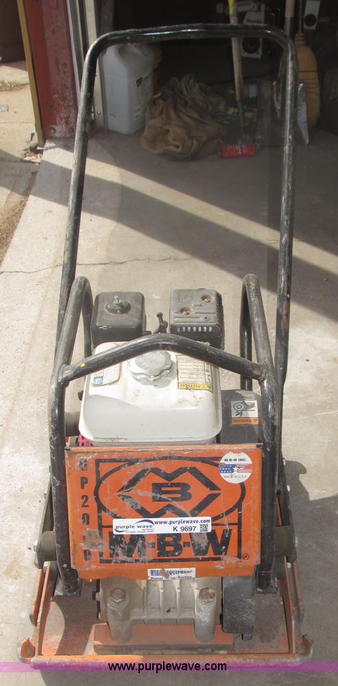 MBW GP2000 plate compactor in Lexington, NE | Item K9697 sold | Purple Wave