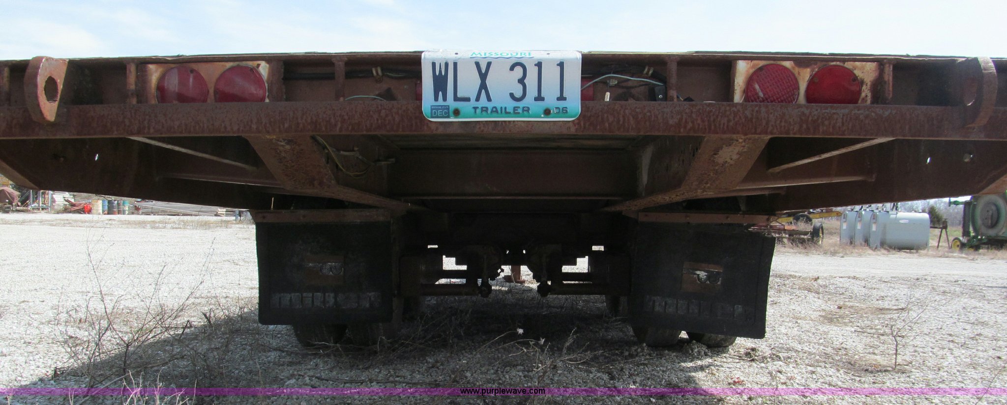 1982 Miller 0T630 20'L tilt top trailer in Clinton, MO | Item E5959 ...