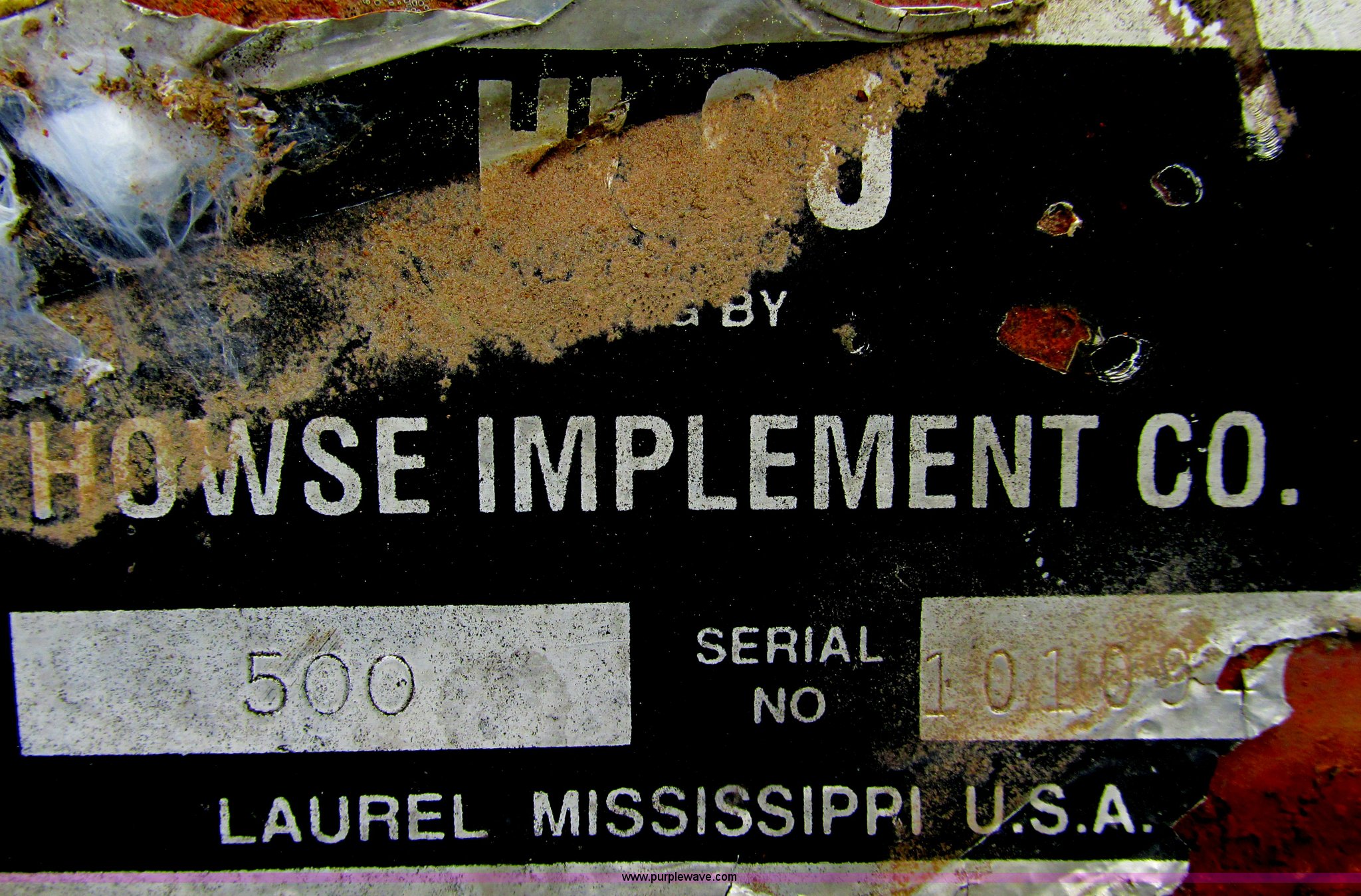 Howse 500 rotary mower in Highlandville, MO | Item F4431 sold | Purple Wave
