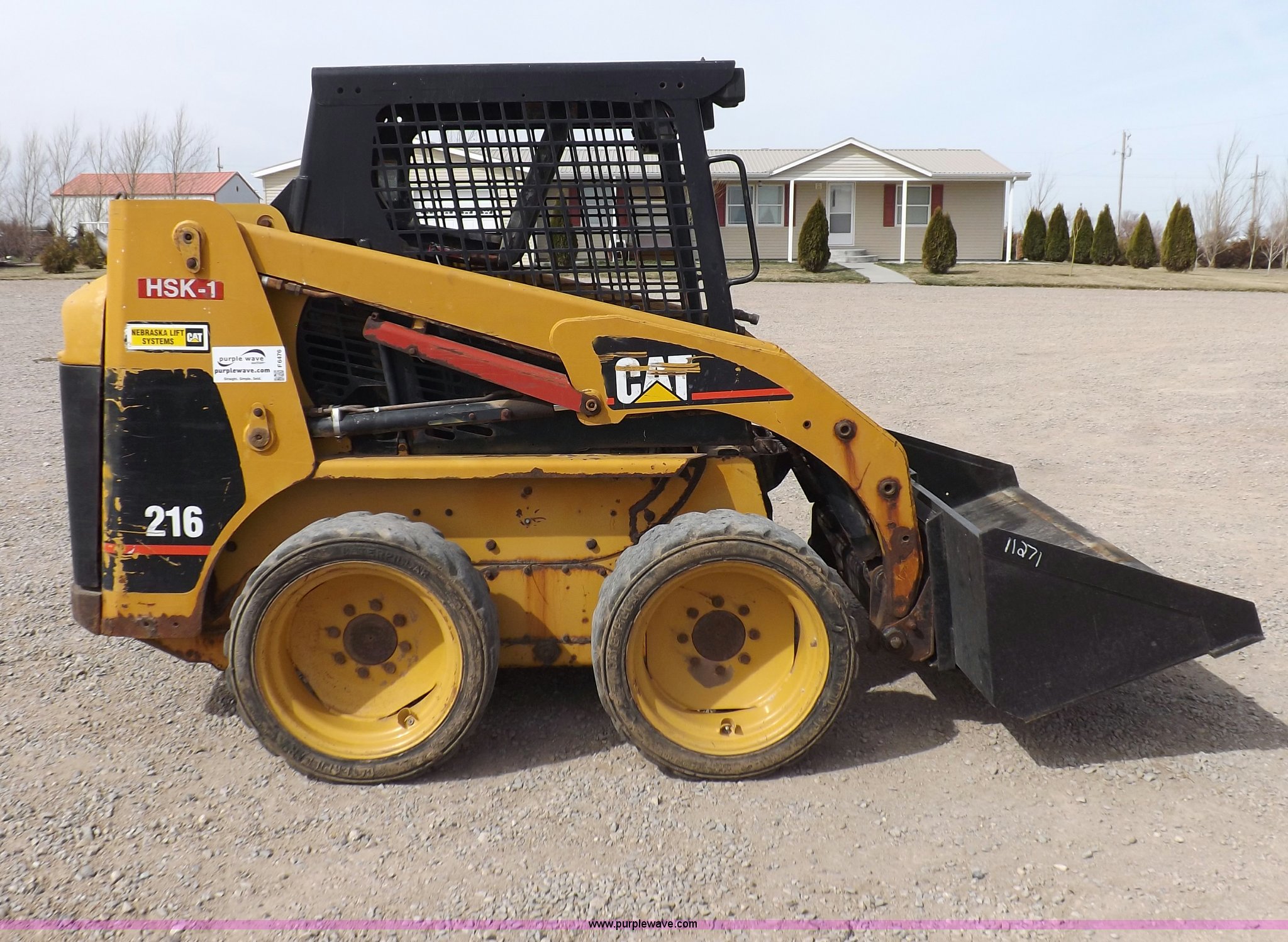 2001 Caterpillar 216 skid steer in Copeland, KS | Item F6476 sold ...