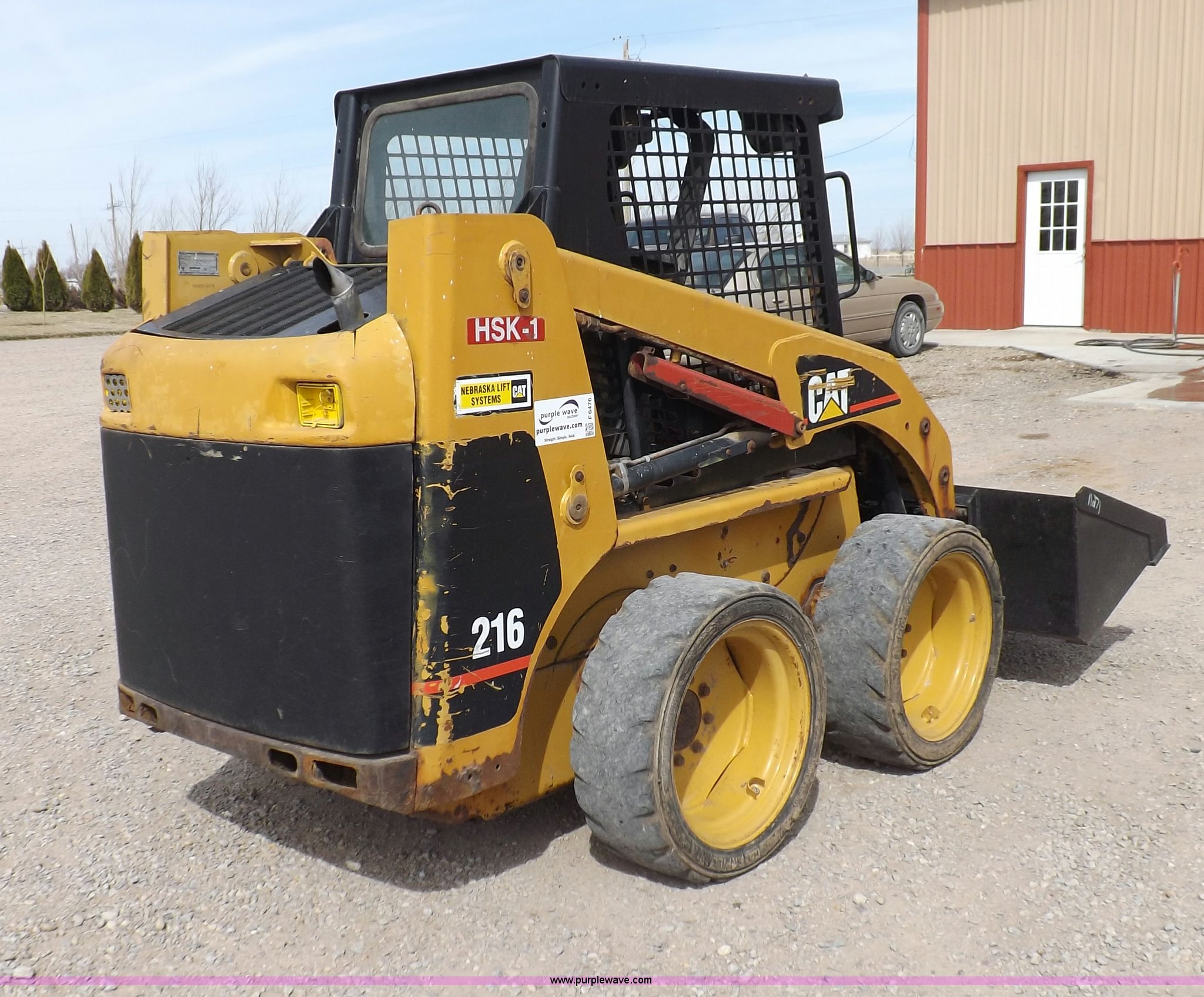 2001 Caterpillar 216 skid steer in Copeland, KS | Item F6476 sold ...