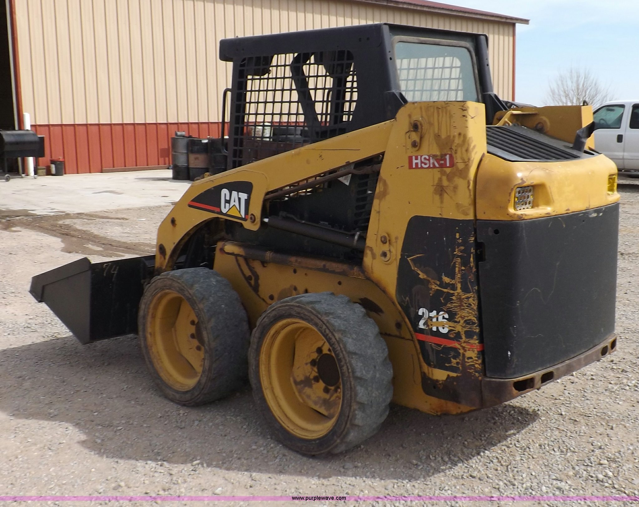 2001 Caterpillar 216 skid steer in Copeland, KS | Item F6476 sold ...
